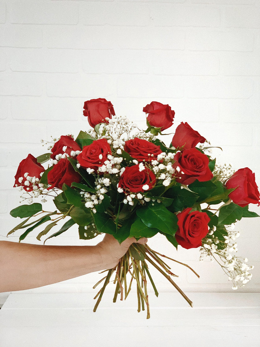 Bouquet de 12 roses – Il était une fleur